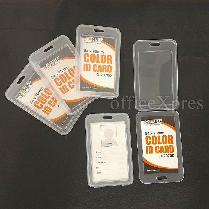 (20PCS) ID Card Case Transparant / Tempat Kartu / Case ID Card Solid ...
