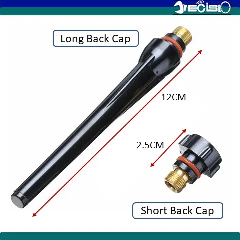 Ozweld Long and Short Black Cap for TIG Welding | Lazada