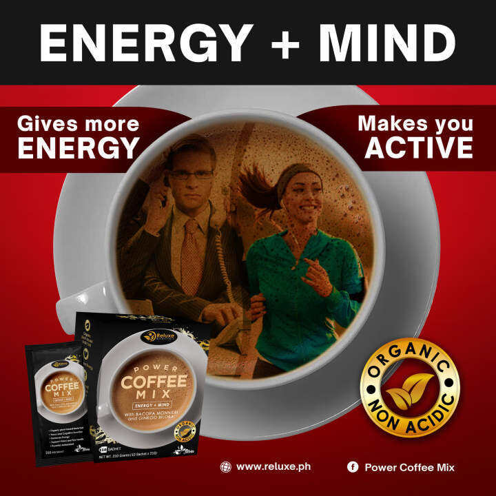 Organic Herbal Non-Acidic Instant Coffee Power Coffee Mix with ...