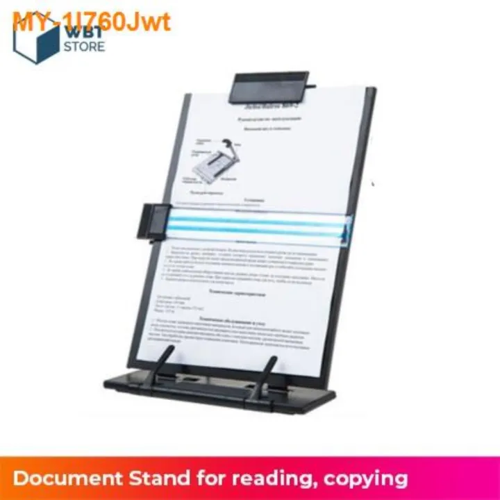 New A4 Size Metal Book Document Stand - Paper / Book Holder for Reading ...