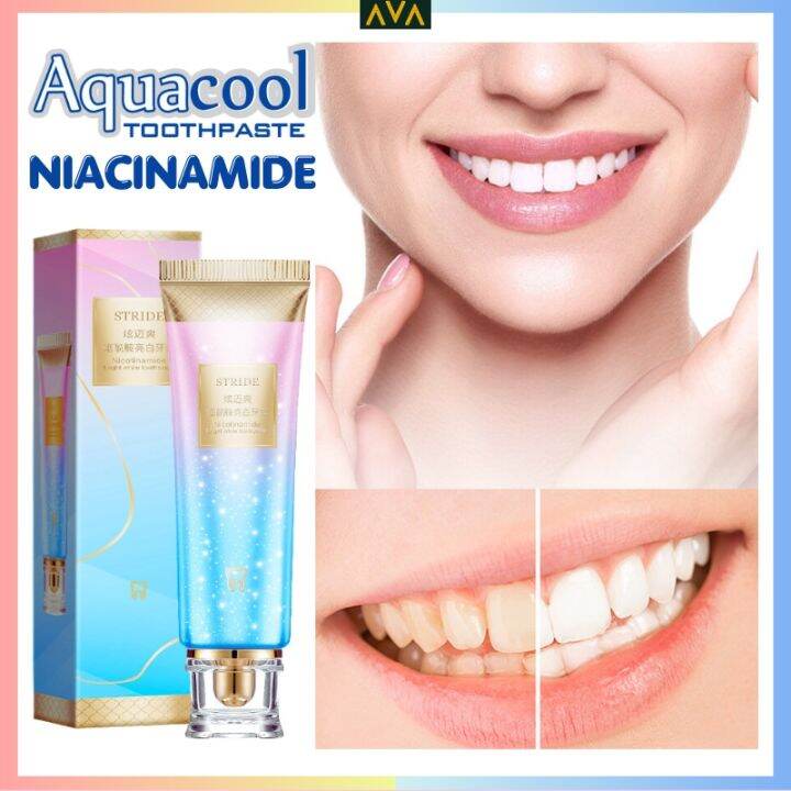 New limobai785 Niacinamide Toothpaste Teeth Whitening Aquacool ...