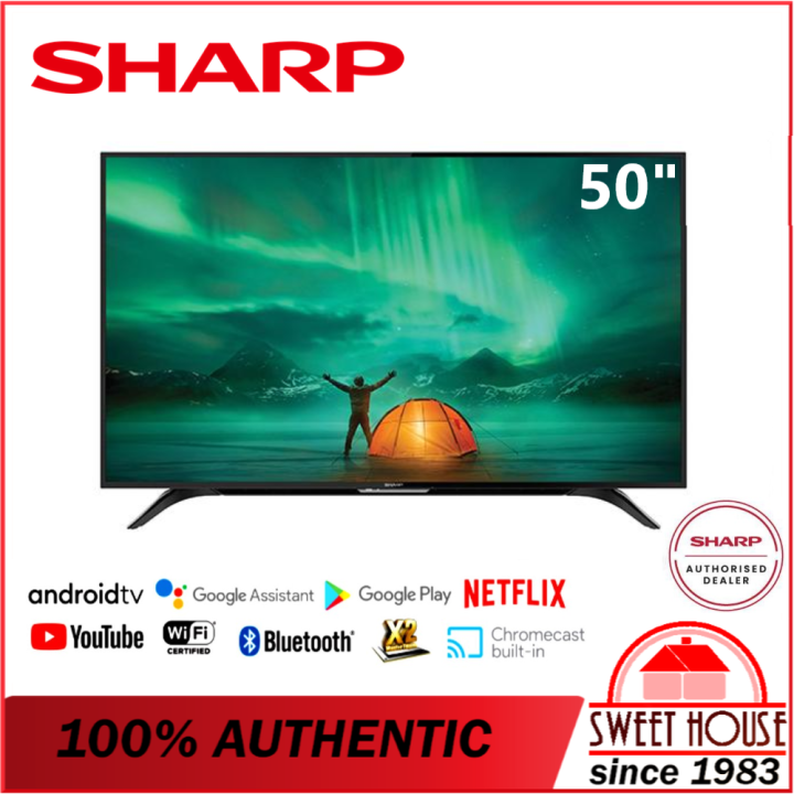 SHARP 50 inch FULL HD Android SMART LED TV 2TC50BG1X | Lazada