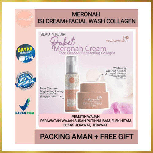 MERONAH CREAM BP0M DAN SABUN C0LAGEN | Lazada Indonesia