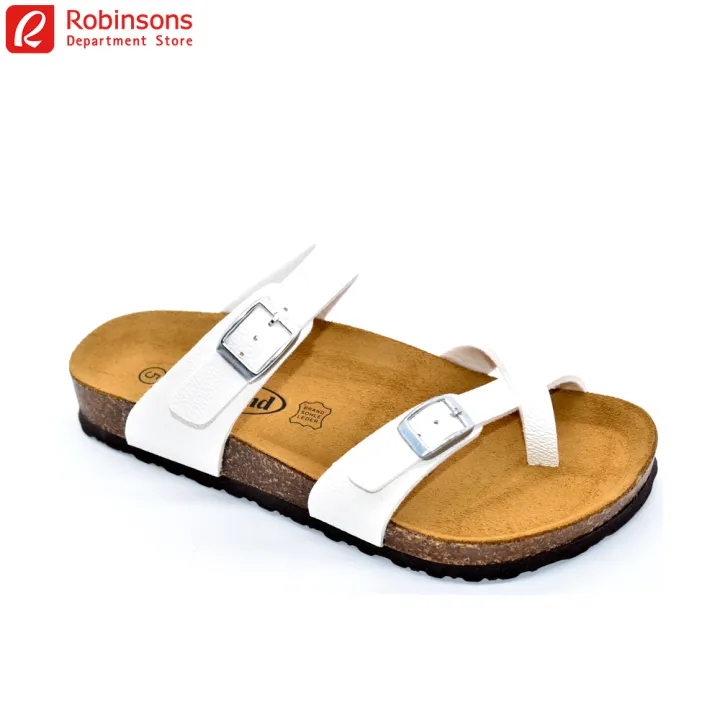 Outland Ladies 19608 Auckland Sandals (WhiteEmb) | Lazada PH