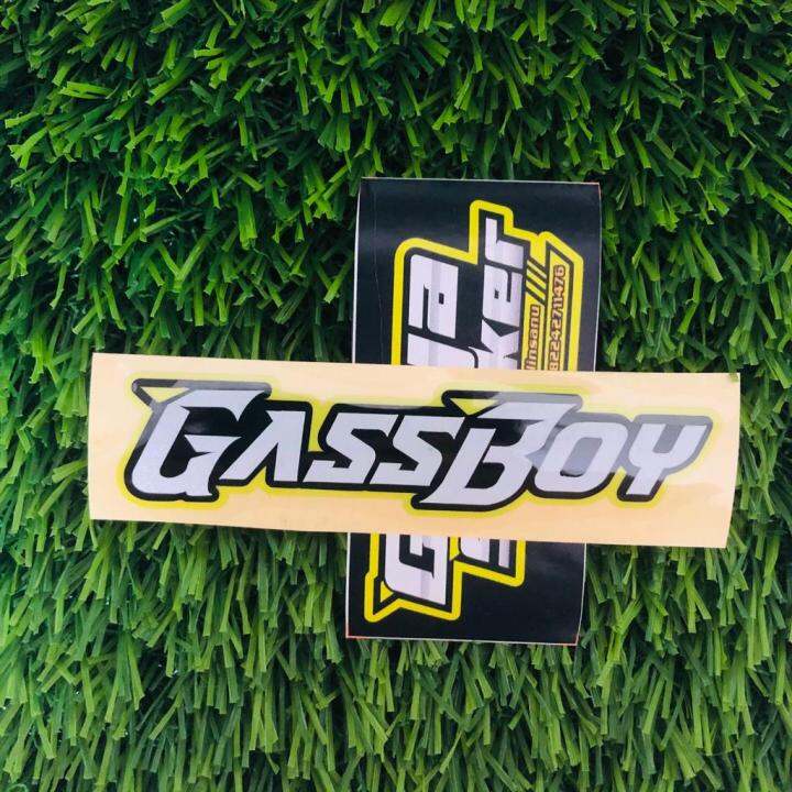 stiker GASSBOY sticker GASS BOY ngab viral | Lazada Indonesia