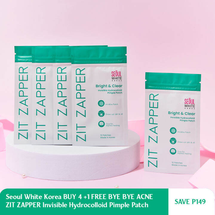 Seoul White Korea BUY 4 + 1 FREE Bye Bye Acne Zit Zapper Invisible ...