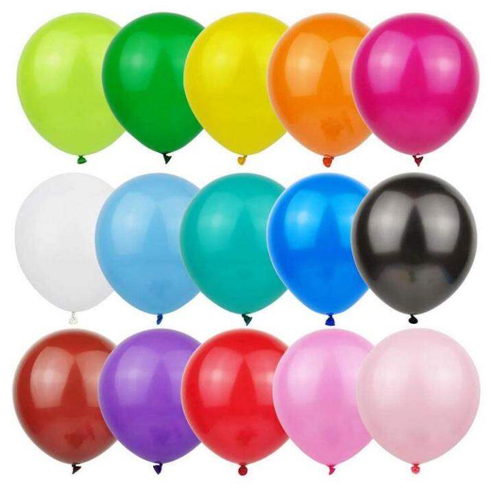 10 pcs 12 Inch Latex Balloons for Birthday Party Wedding Party Baby ...