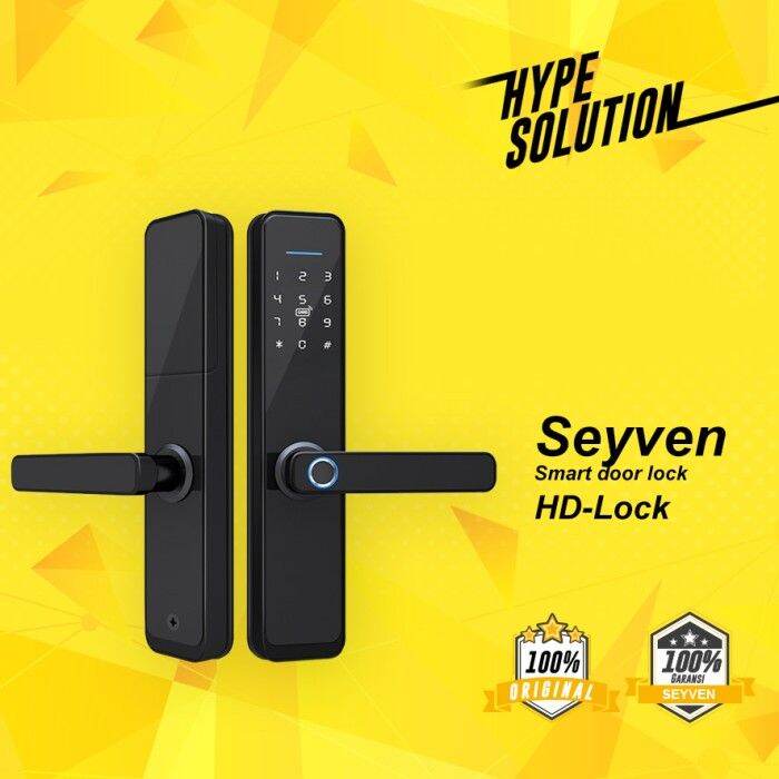 SEYVEN SMART DIGITAL LOCK ACCESS DOOR KUNCI PINTU DIGITAL SMART DOOR ...