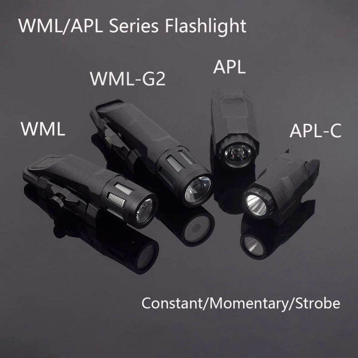 Tactical Inforce WML Masterfire APL M3X Weapon Light Scout Light Glock ...
