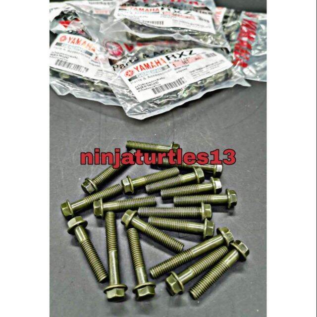 YAMAHA RXZ ENGINE SCREW/ENGINE SKRU RXZ CATALYZER/RXZ OLD MODEL | Lazada