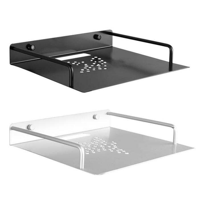 Wall Mounted Router Storage Rack Single Layer Metal Router Rack Space ...