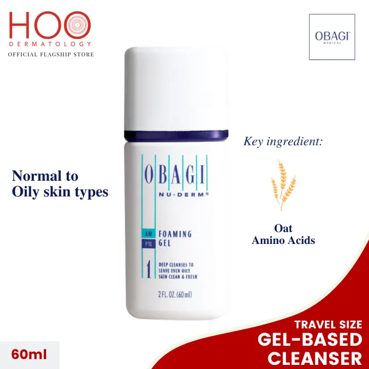Obagi Nu-Derm Foaming Gel 60ml (Travel Size) | Facial Wash | Facial ...