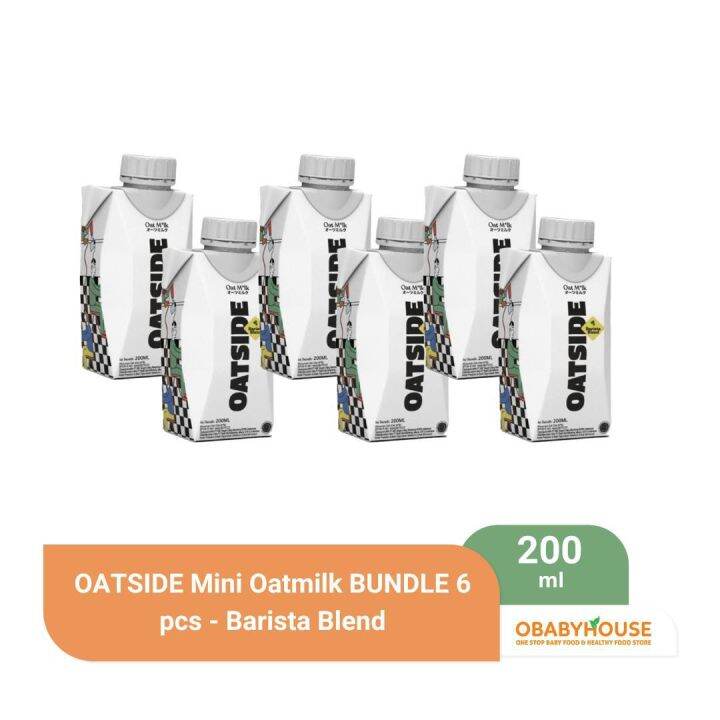 OATSIDE Mini Oatmilk 200 ml BUNDLE 6 pcs - Barista Blend | Lazada Indonesia