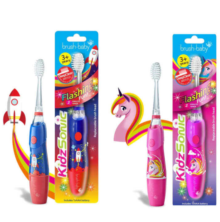 Brush Baby - KidzSonic Electric Toothbrush (3yrs Up) | Lazada PH