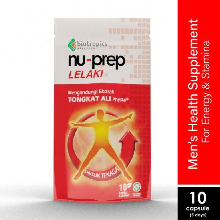 Nu-Prep Tongkat Ali 10 capsules | Lazada