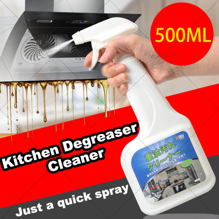 500ml Kitchen Degreaser Cleaner Spray Oven Cleaner Cookware Cleaner ...