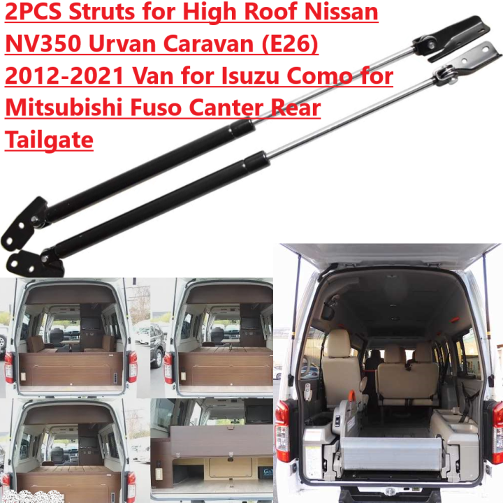 2PCS Struts for High Roof Nissan NV350 Urvan Caravan (E26) 2012-2021 ...