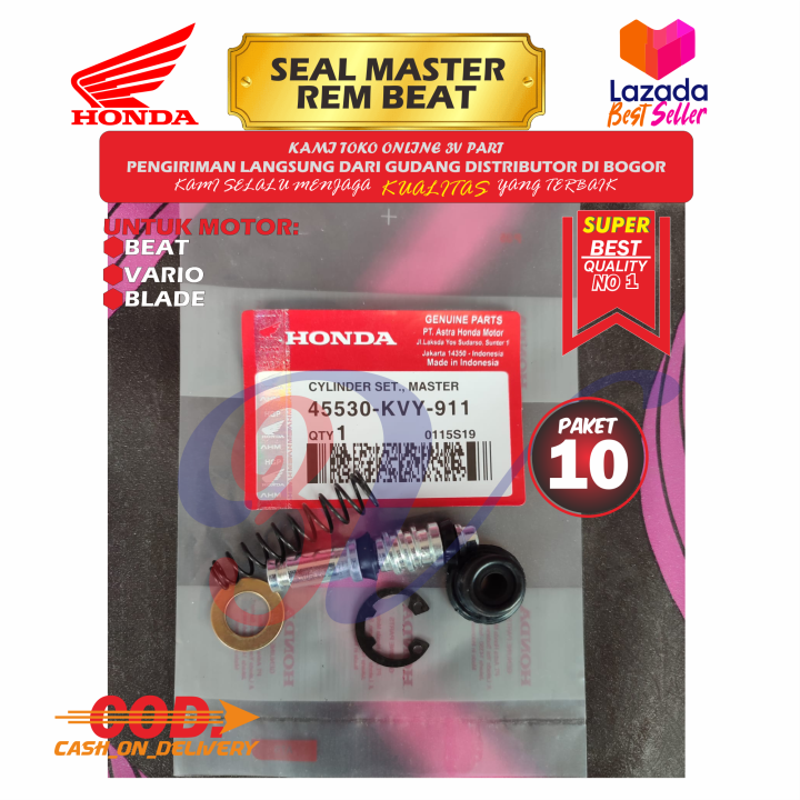 MASTER REM BEAT PAKET 10 | Lazada Indonesia