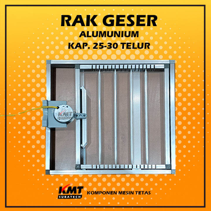 Rak Geser Alumunium Kap. 30 Mesin Tetas Telur Full Otomatis MTTU | Lazada Indonesia