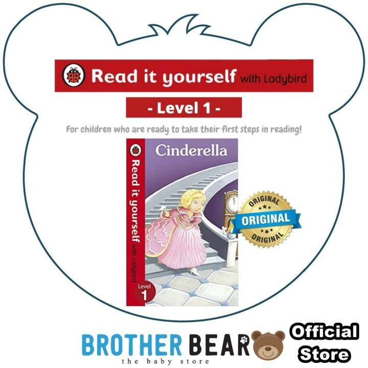 Ladybird Read It Yourself Level 1 - Cinderella|BROTHER BEAR® | Lazada