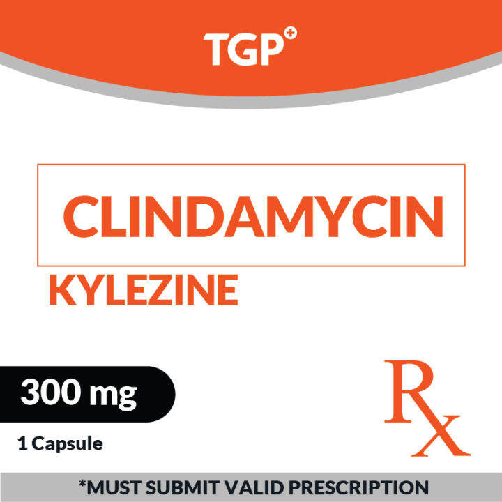 Rx: TGP KYLEZINE Clindamycin Cap 300mg | Lazada PH