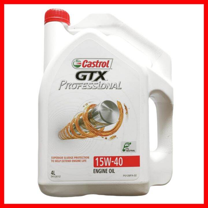 *ReadyStock*🇲🇾 100% Original Castrol GTX 15W-40 Superior Sludge ...