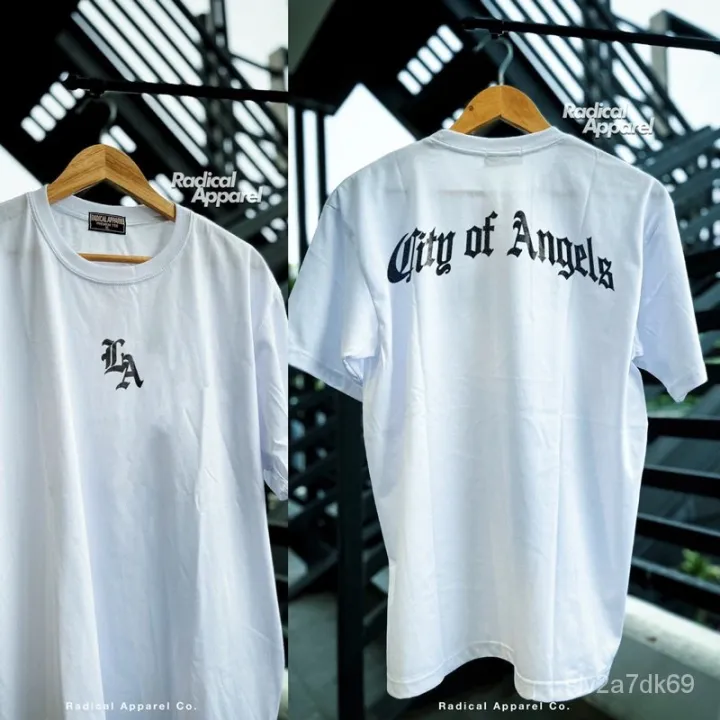 LA LOS ANGELES CITY OF ANGELS AESTHETIC SHIRT OVERSIZE HYPEBEAST SHIRTS ...