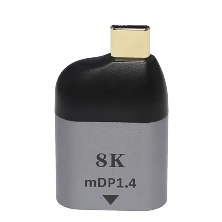 ลดราคา Thunderbolt 3 USB C To Mini DisplayPort Converter 8K 4K 60Hz MDP ...