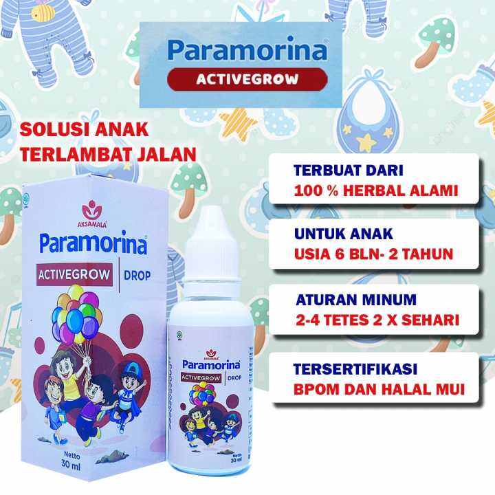 PARAMORINA terlambat jalan umur 8 - 20 bulan / paramorina active grow ...