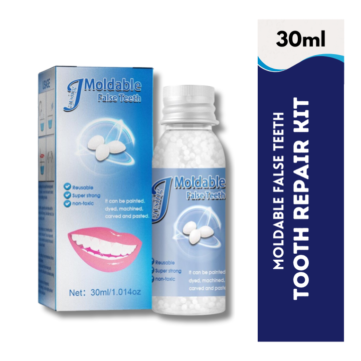 Artificial Temporary Tooth, Teeth Denture Adhesive Glue Repair Dental ...