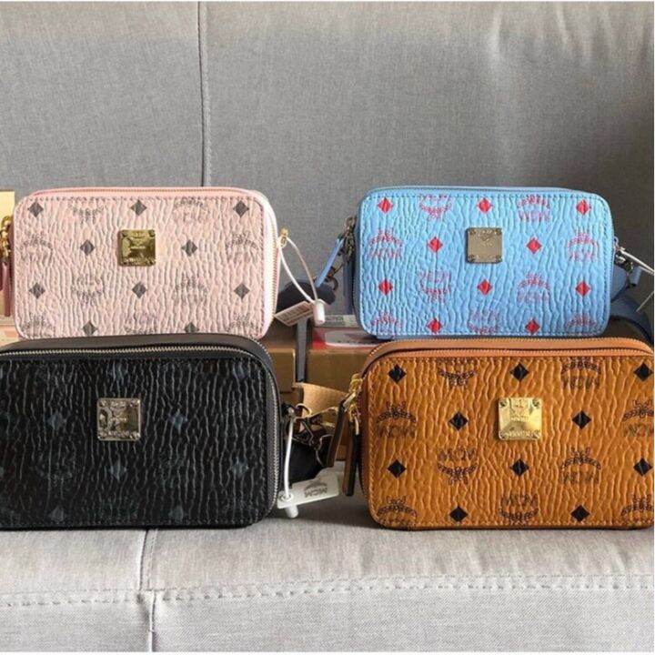 ☑ 【New Coming！！】MCM Lady's 2020 Lastest Classic Visetos Material E/W ...