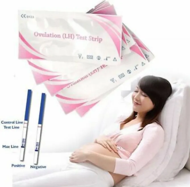 1PC Ovulation Test Strips Urine Test LH Pregnancy Test Strips Kit First ...