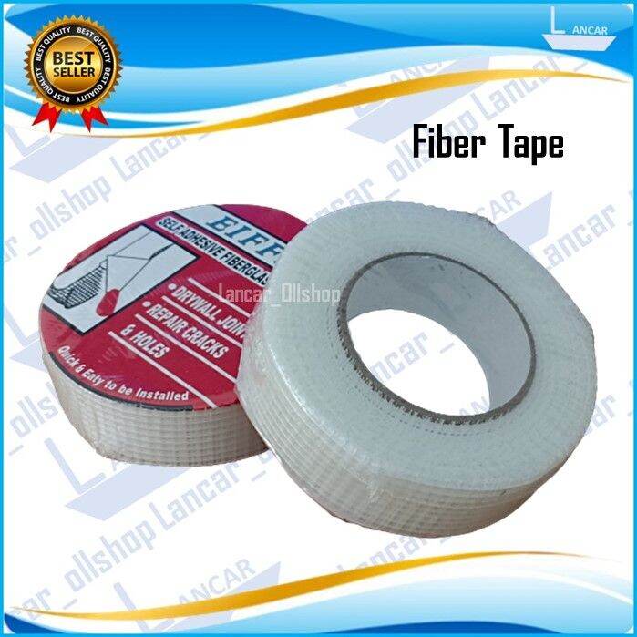 Kasa Gypsum / Perban Plafon / Perban Gypsum Lem 30mm x 40mtr / Lakban ...