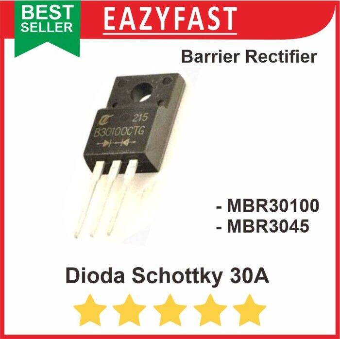 Dioda Schottky 30A MBR3045 MBR30100 30 A Barrier Rectifier Diode D | Lazada Indonesia