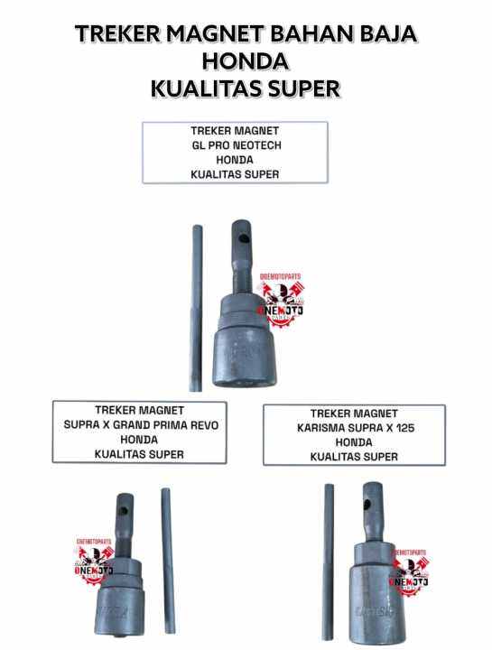 TREKER TRACKER MAGNET MAGNIT BAHAN BAJA SUPRA GL PRO NEOTECH KARISMA ...