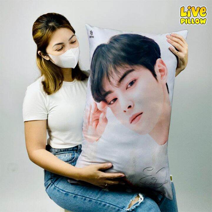 LIVEPILLOW ASTRO merchandise set kpop merch Pillow Big size 18x28inches ...