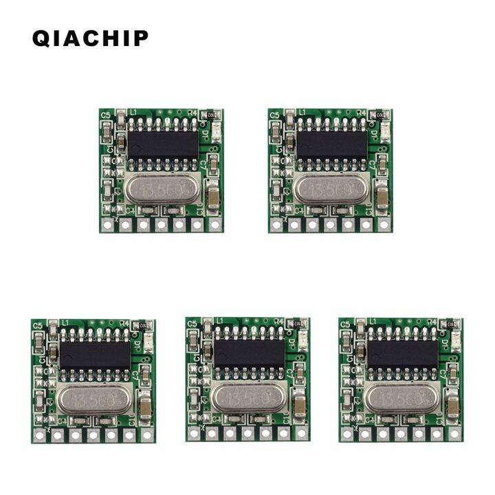 QIACHIP 5pc 433MHz Universal Wireless RF Transmitter Learning Code 1527 ...