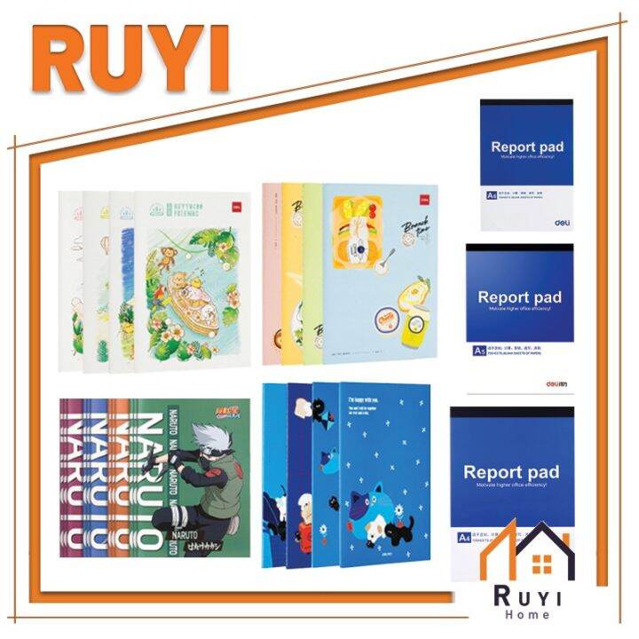 Deli Note Book Note Pad A4 A5 A6 Note Pad Suitable For Taking Notes ...