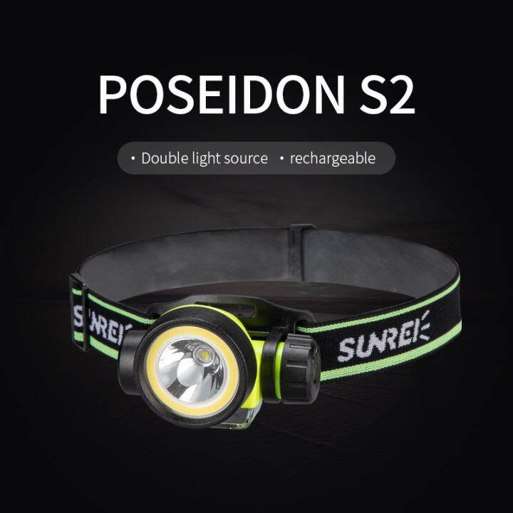 SUNREI Poseidon S2 Dual Light Source IPX5 Sensor Function LED Dimming mode Fishing lamp | Lazada PH