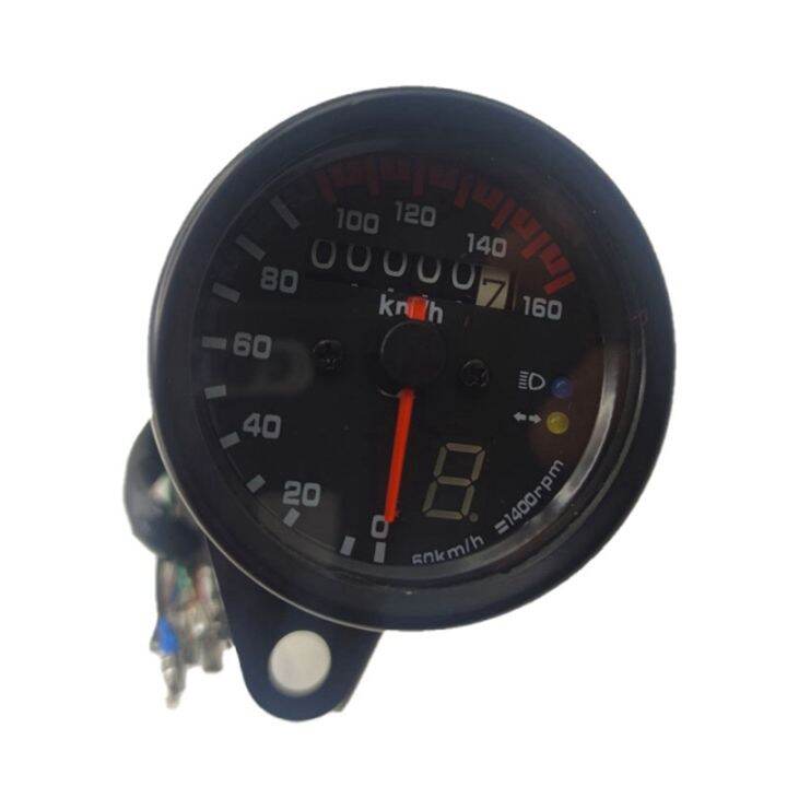 New Motorbike Dashboard Odometer LED Km Meter Dashboard Motorcycle ...
