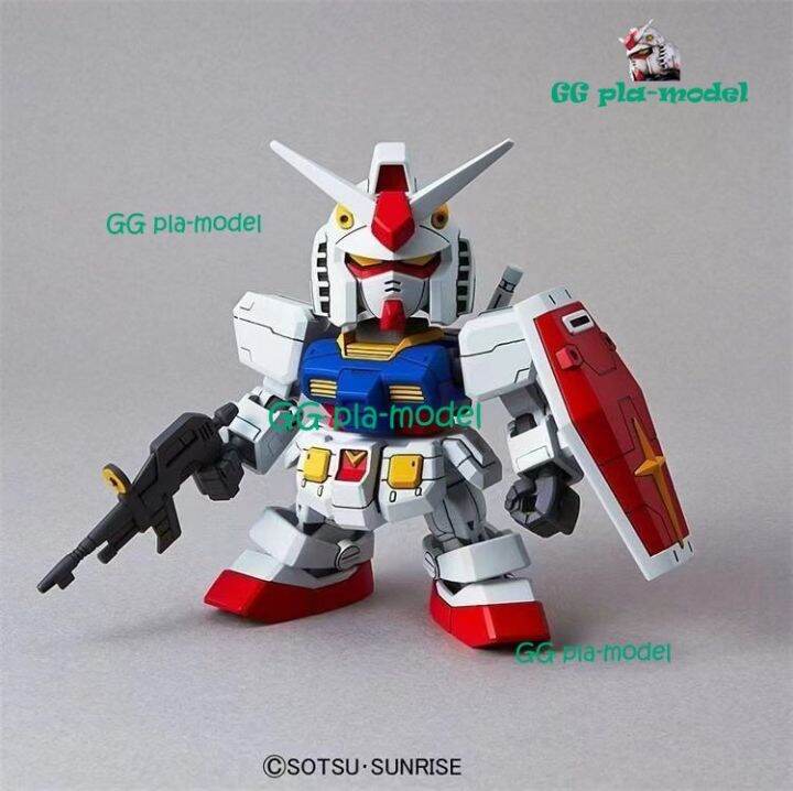 MINI Gundam Bandai Model SDEX MOBILE SUIT RX-78-2 GUNDAM Free Assembly ...