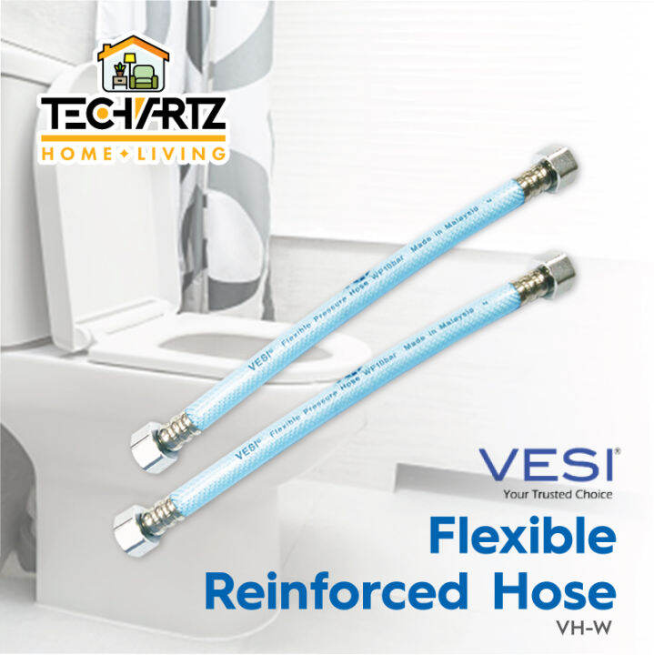 TECHARTZ | Vesi Flexible PVC inlet Reinforced Hose Pipe I Hos Bilik ...
