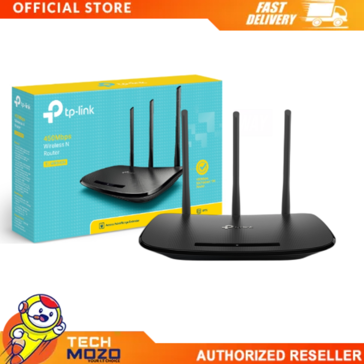 TP-LINK 450MBPS WIRELESS-N ROUTER 3*ANTENNA (TL-WR940N) | Lazada PH