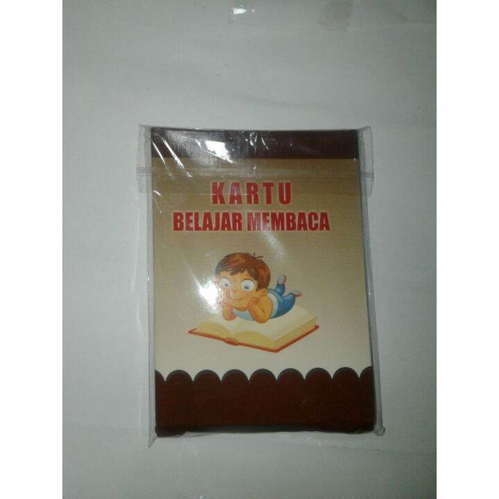 flash card edukasi kartu belajar membaca | Lazada Indonesia