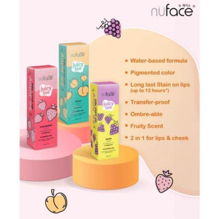 Nuface Juicy Tint - Lip Tint | Lazada Indonesia