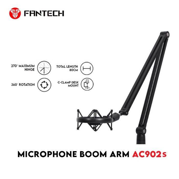 Fantech Stand Mic AC902S Meja Microphone Boom Arm AC-902S AC902 ...