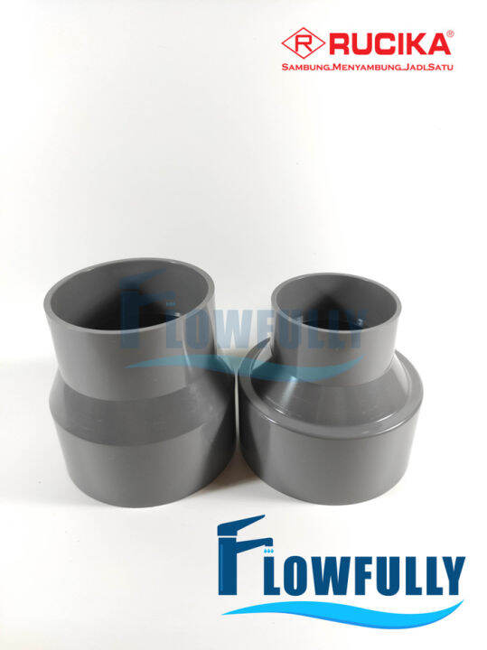 INCREASER D 5 x 3 inch RUCIKA PVC VERLOP SOK REDUCER DV VLOK SOK ...