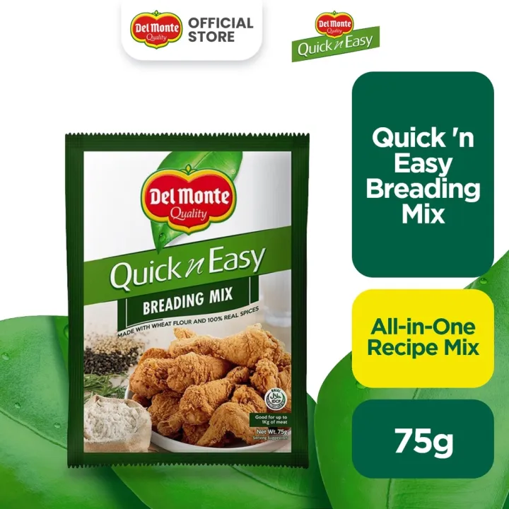 SINR DEL MONTE Quick 'n Easy Breading Mix for Golden Crispy and ...