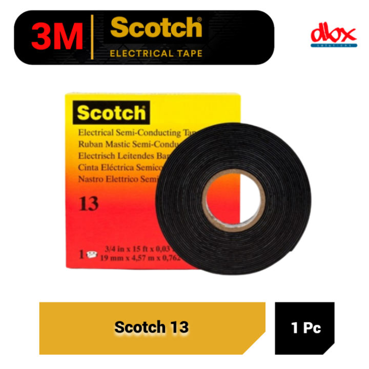 3M Scotch Tape 13 - Electrical Semiconducting, 3/4 in x 15 ft | Lazada