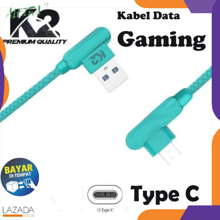 Kabel Data T BONE Gaming TYPE C K2 PREMIUM QUALITY Fast charging 1M ...